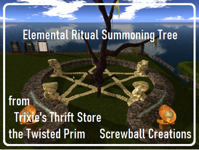 Second Life Marketplace - Elemental Summoning Ritual Tree